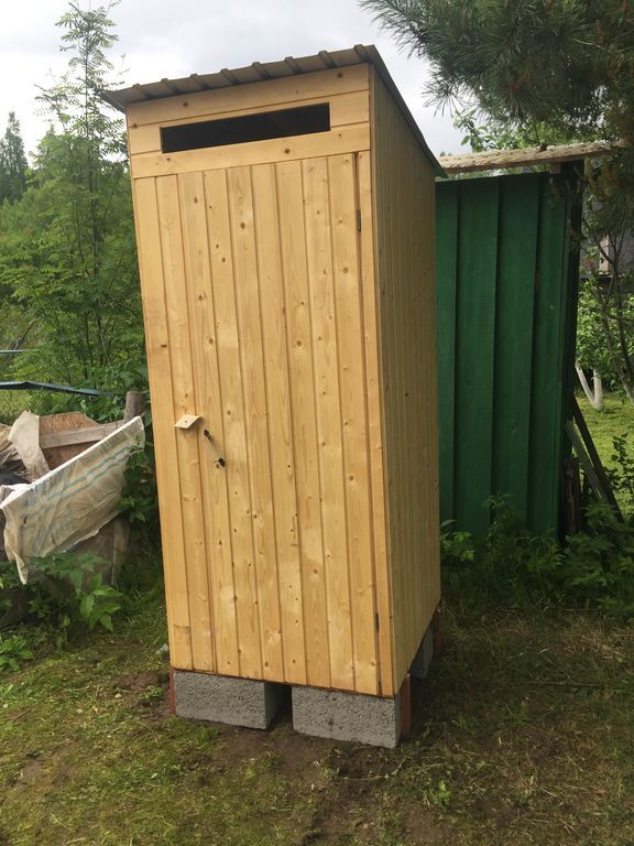 Дачный туалет из дерева от компании СтройСад купить в городе Нижний ...